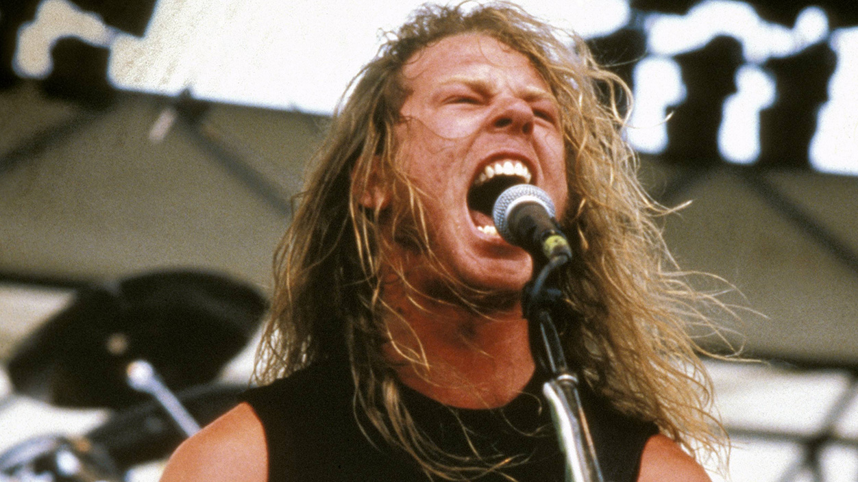 James Hetfield Young De Metallica