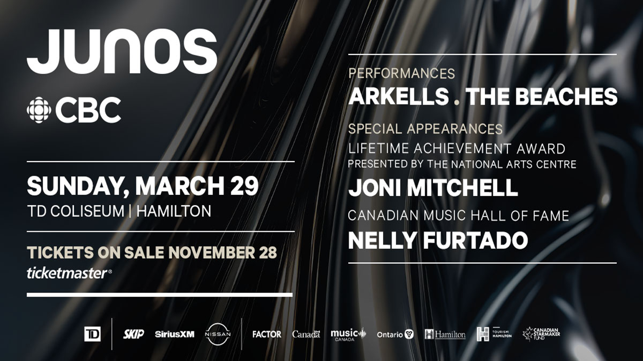 Juno Awards Announces 2026 Performers, Special Awards for Joni Mitchell ...