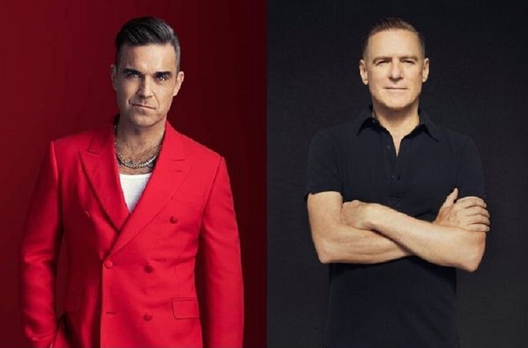 ÉCOUTEZ Robbie Williams en duo avec Bryan Adams pour Noël