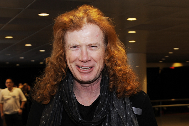 Dave Mustaine Short Hair