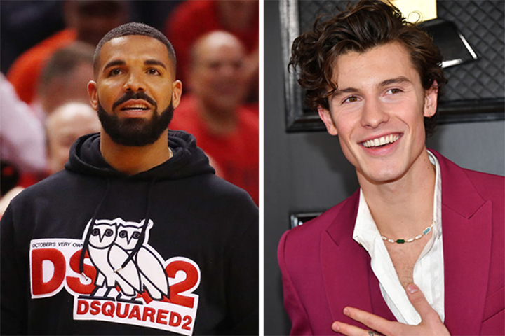Drake, Shawn Mendes Win iHeartRadio Music Awards