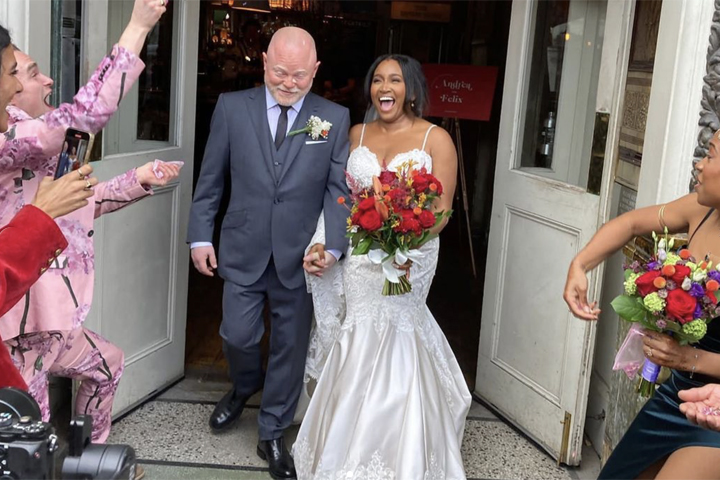 Degrassi Star Andrea Lewis Marries Music Exec Felix Howard