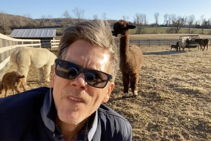 WATCH Kevin Bacon Sings Backstreet Boys To Farm Animals