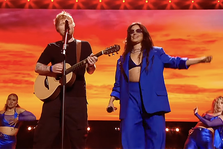 WATCH Camila Cabello, Ed Sheeran Perform Bam Bam Live