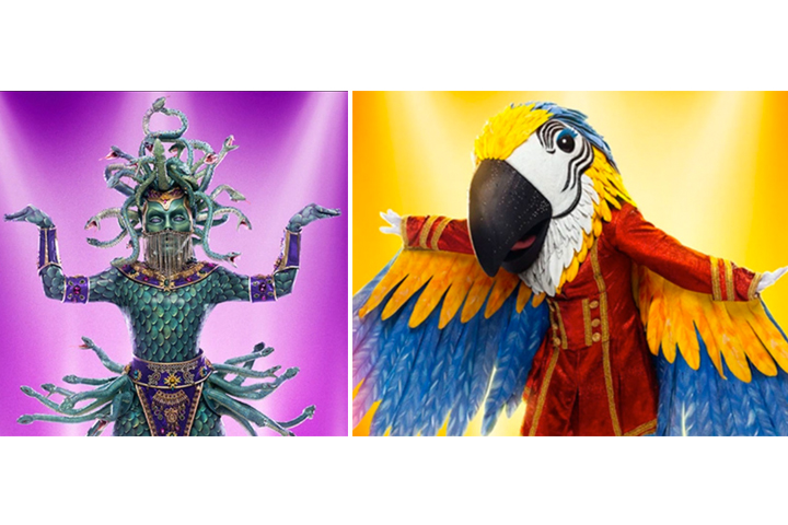 Medusa, Macaw Battle It Out On The Masked Singer Finale